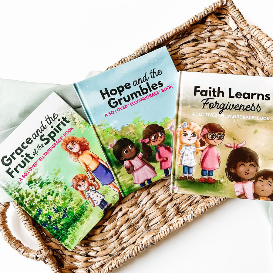 "Hope & the Grumbles" Book + Linen Doll Set